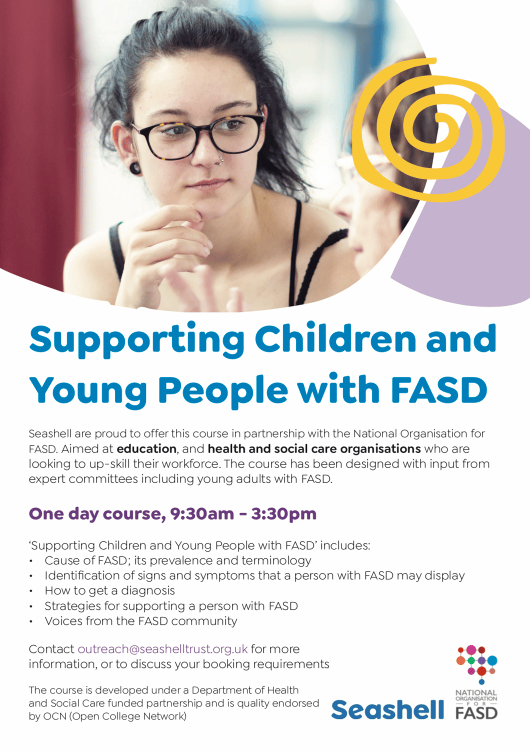 In person and Zoom training - National FASD