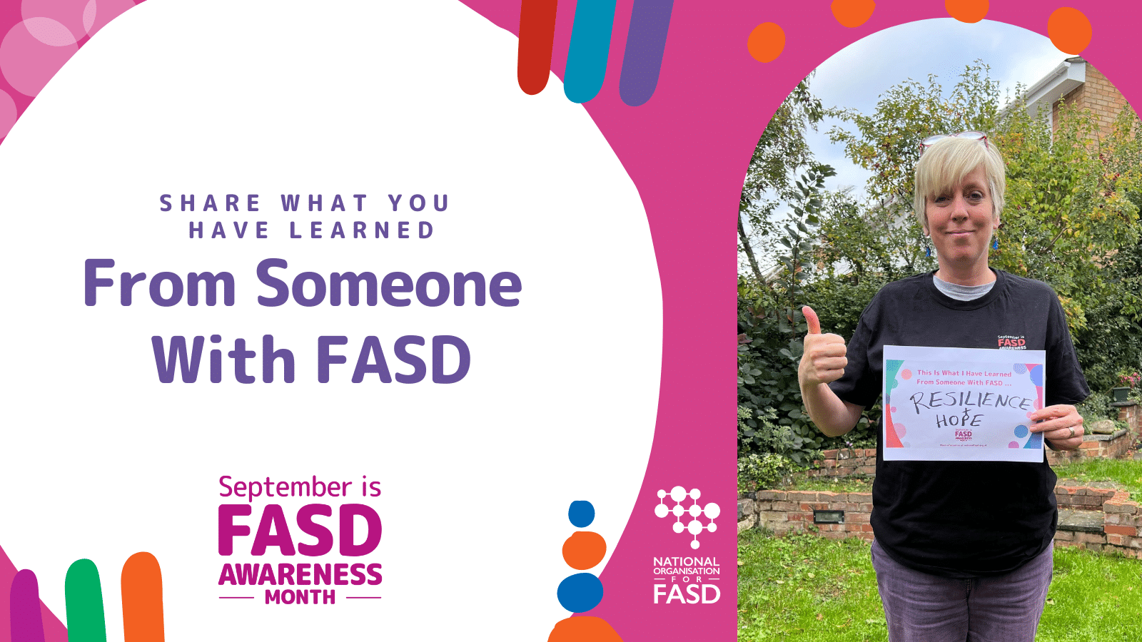 Share What You Have Learned From Someone With FASD - National FASD