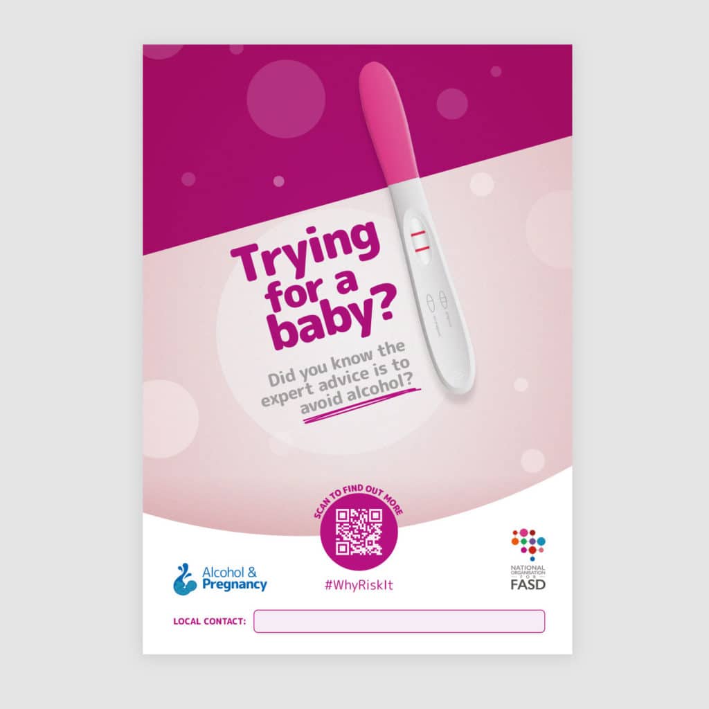 Alcohol & Pregnancy Posters (pack of 5) - National FASD