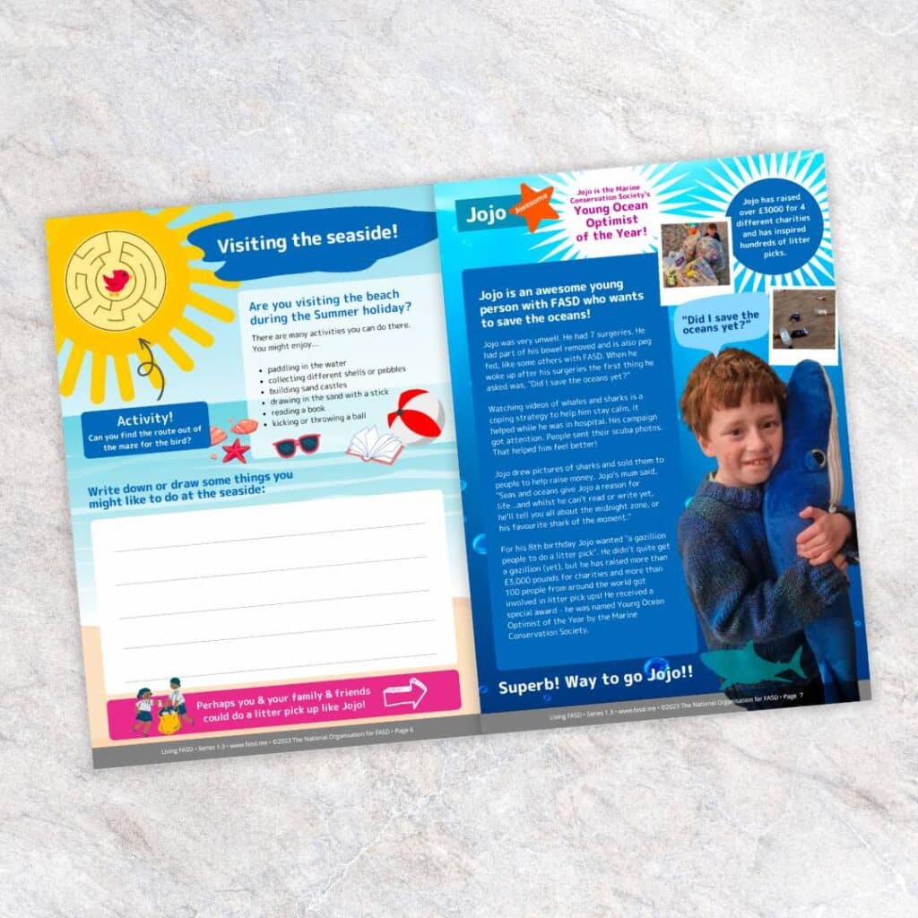 Living FASD 1.3 (Summer 2023) Magazine - National FASD